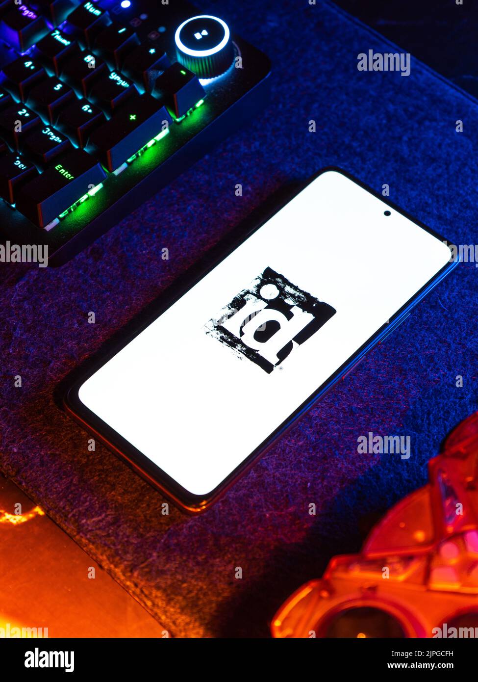 Id software developer logo hi-res stock photography and images - Alamy