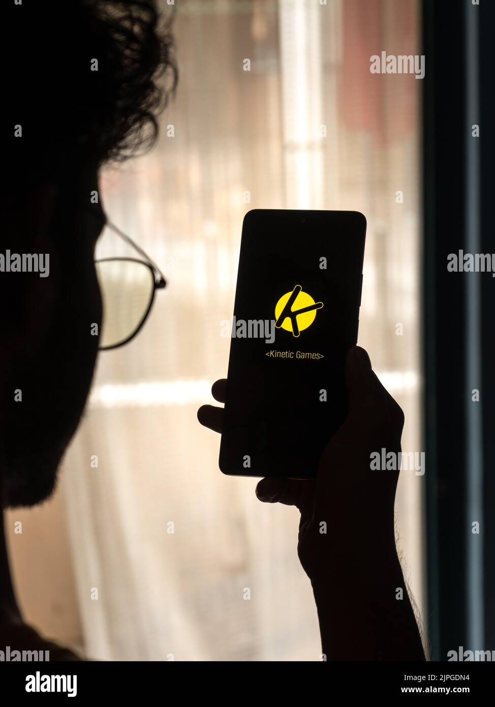 Kinetic games logo hi-res stock photography and images - Alamy