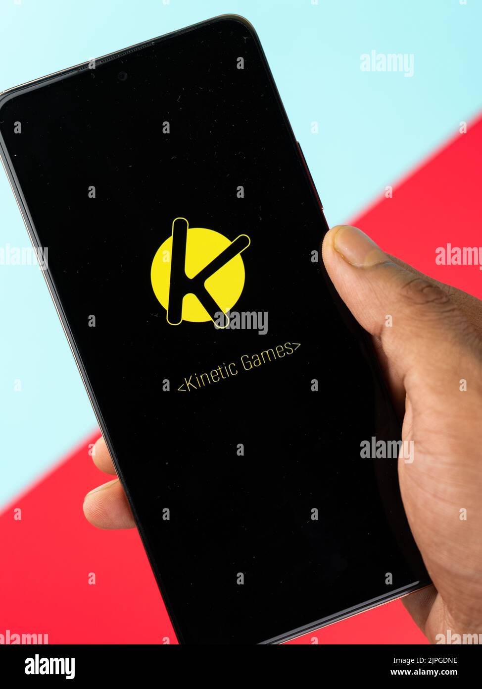 Kinetic games logo hi-res stock photography and images - Alamy