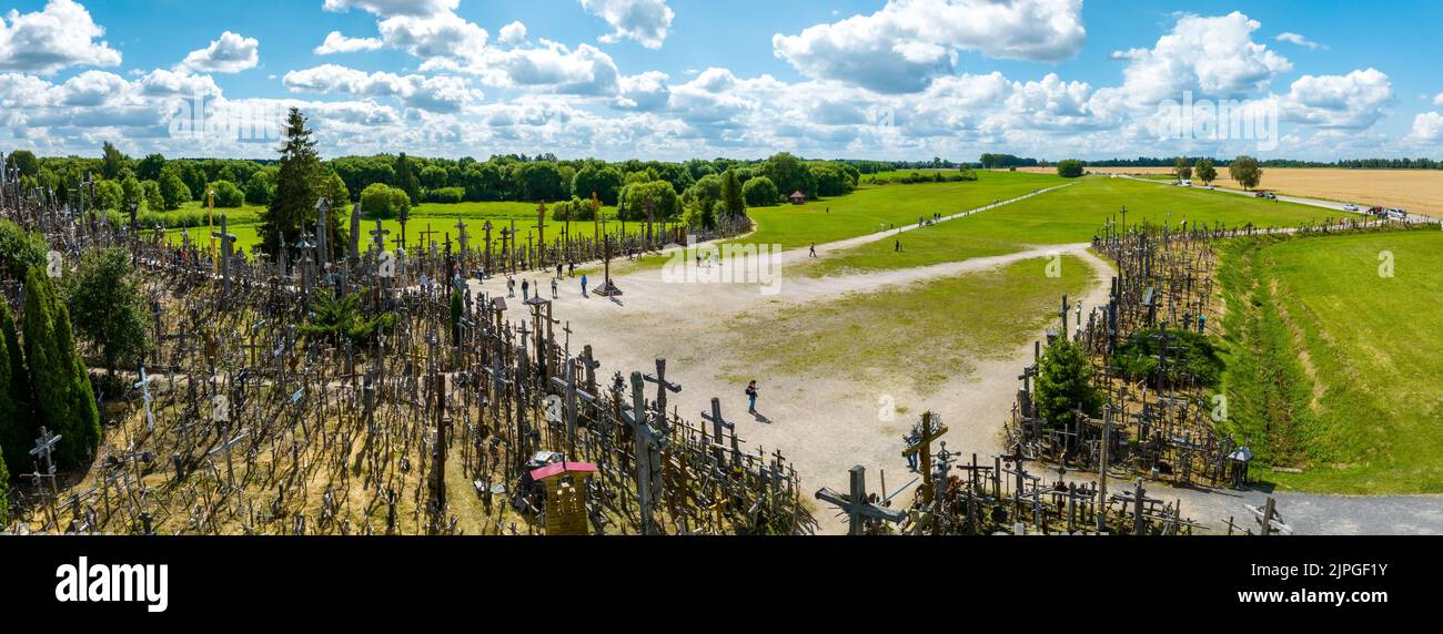 Aerial view kryziu kalnas hi-res stock photography and images - Alamy