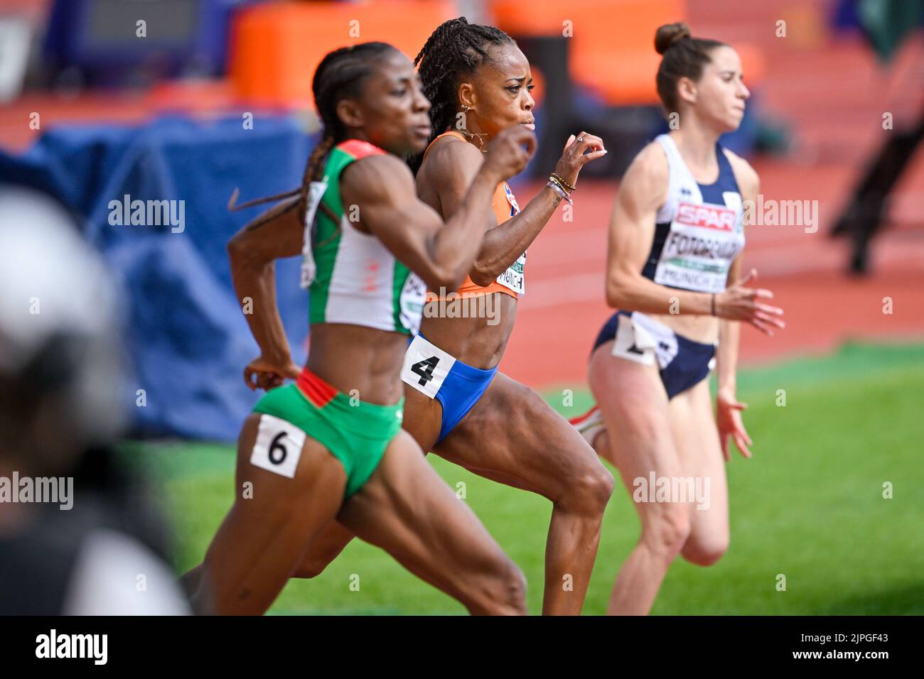 Munchen, Germany. 18th Aug, 2022. MUNCHEN, GERMANY - AUGUST 18: Jamile ...