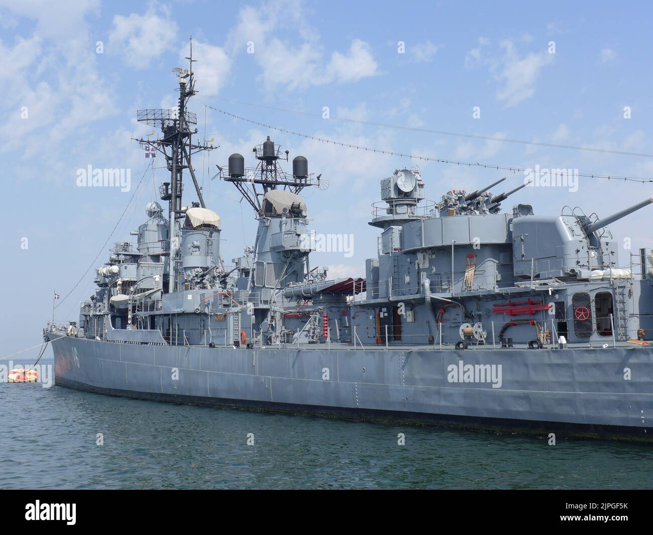 WW2 American destroyer Stock Photo - Alamy