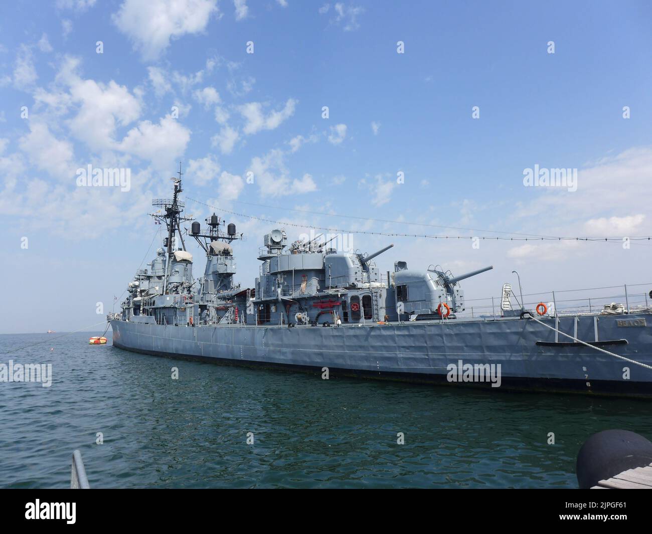 WW2 American destroyer Stock Photo - Alamy