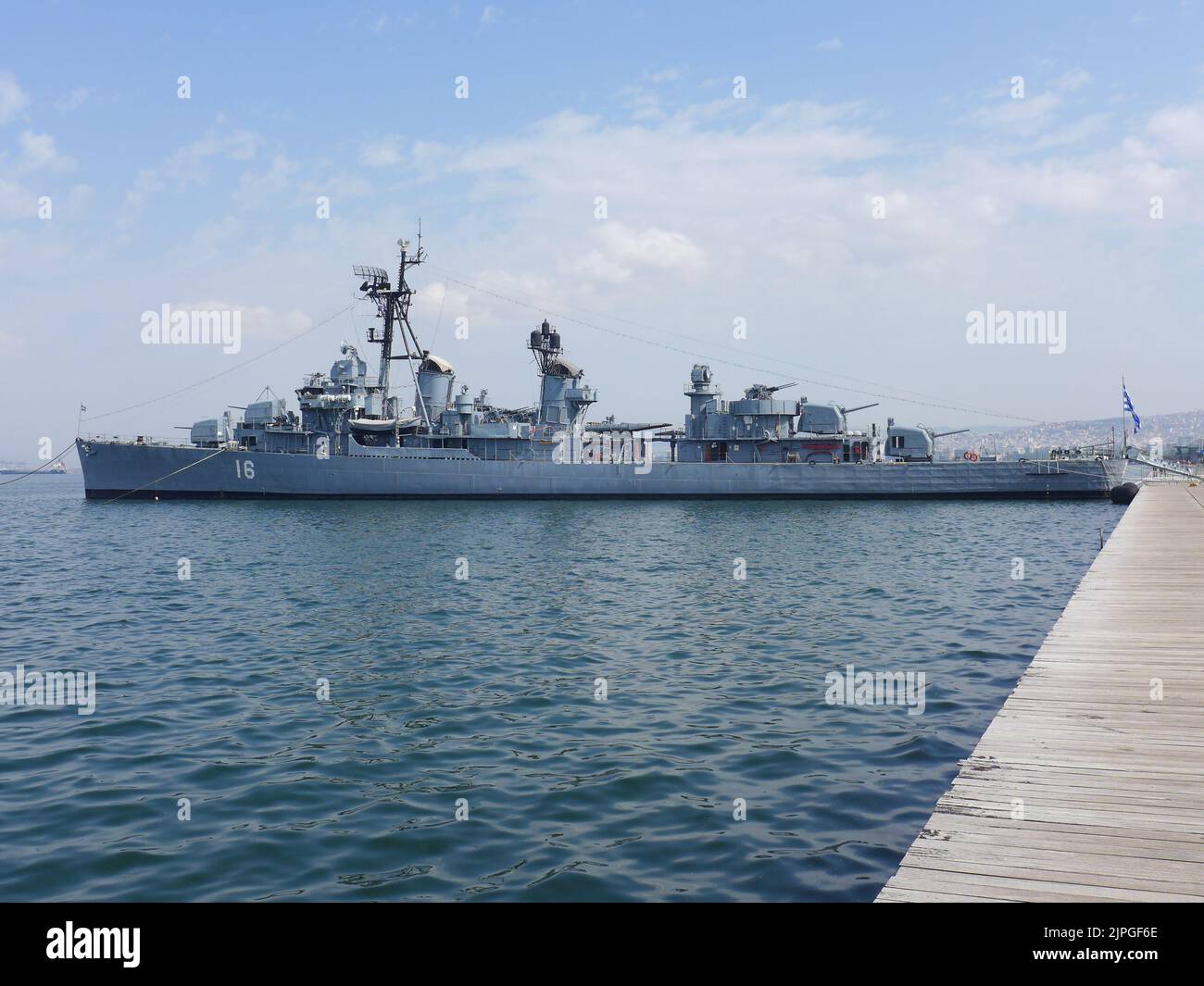 WW2 American destroyer Stock Photo - Alamy