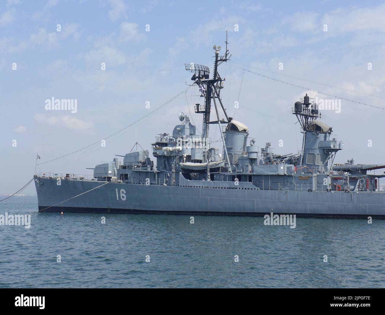 WW2 American destroyer Stock Photo - Alamy