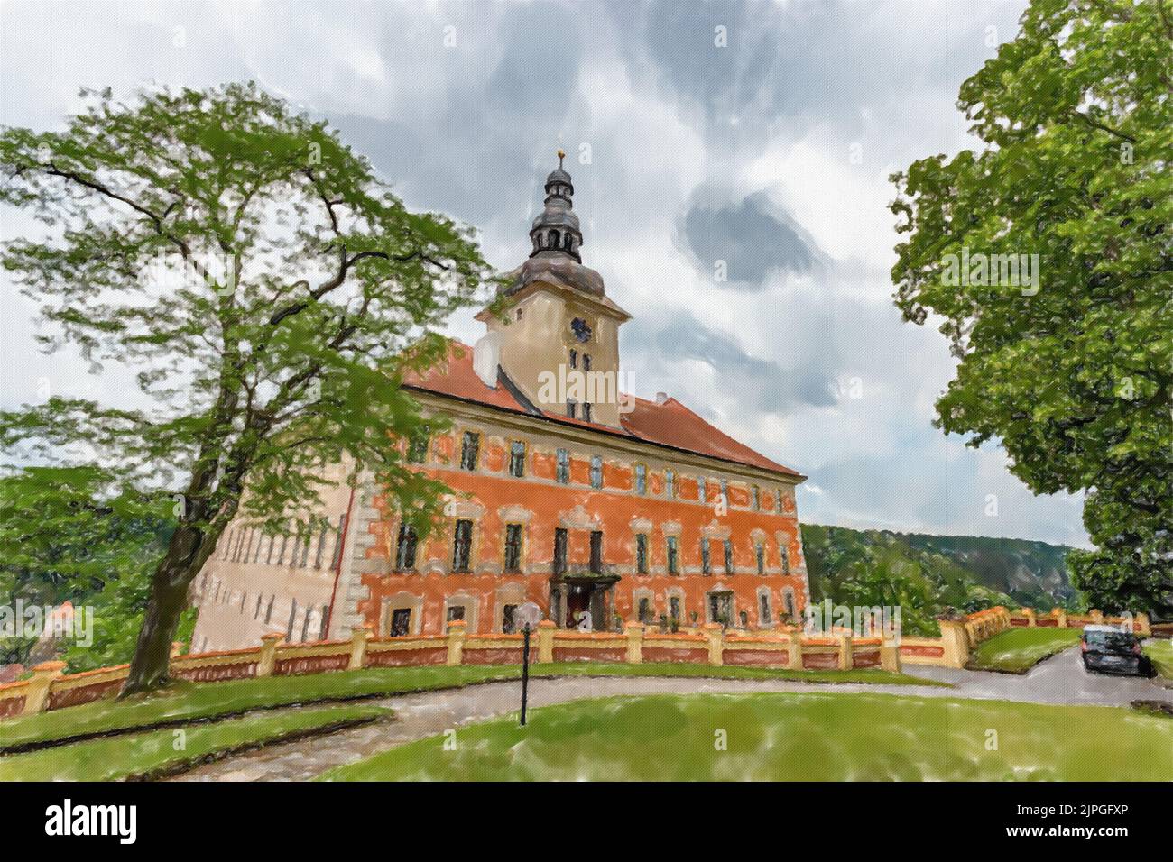 Building stone age drawing hi-res stock photography and images - Alamy