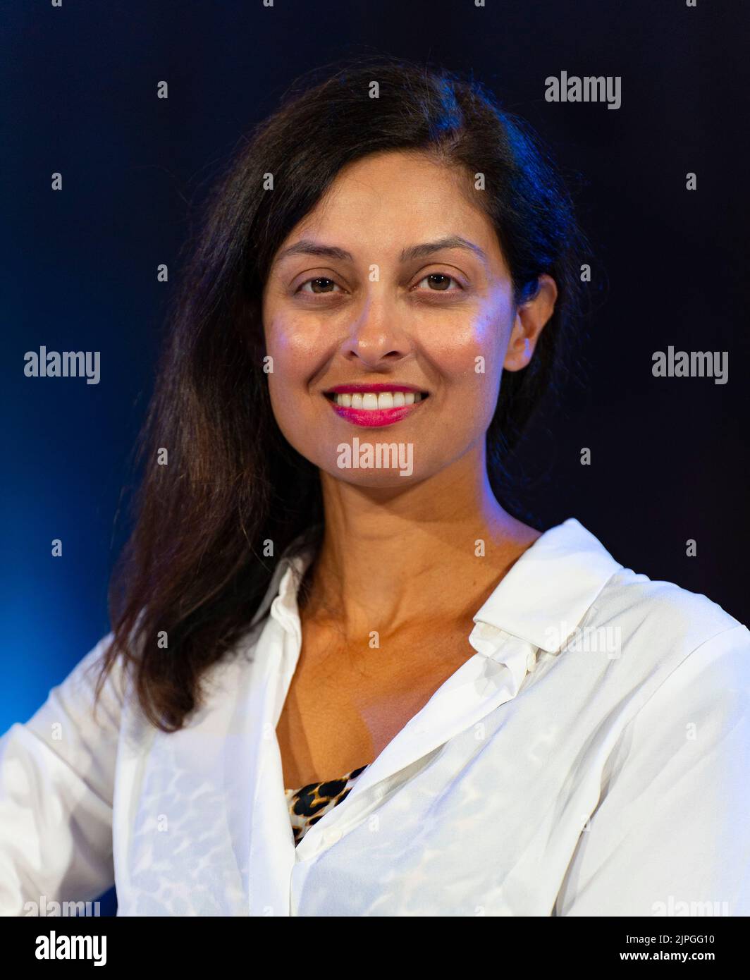 Edinburgh, Scotland, UK. 18th August 2022. Devi Sridhar, chair of ...