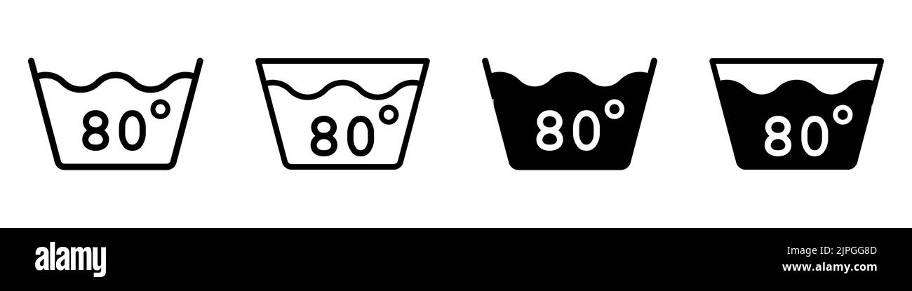 Degrees of water. Wash at a temperature not exceeding 80 degrees ...