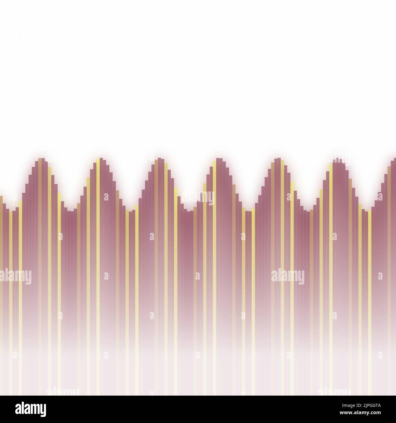 Abstract colorful Illustration of Stylized Sound frequency equalizer ...