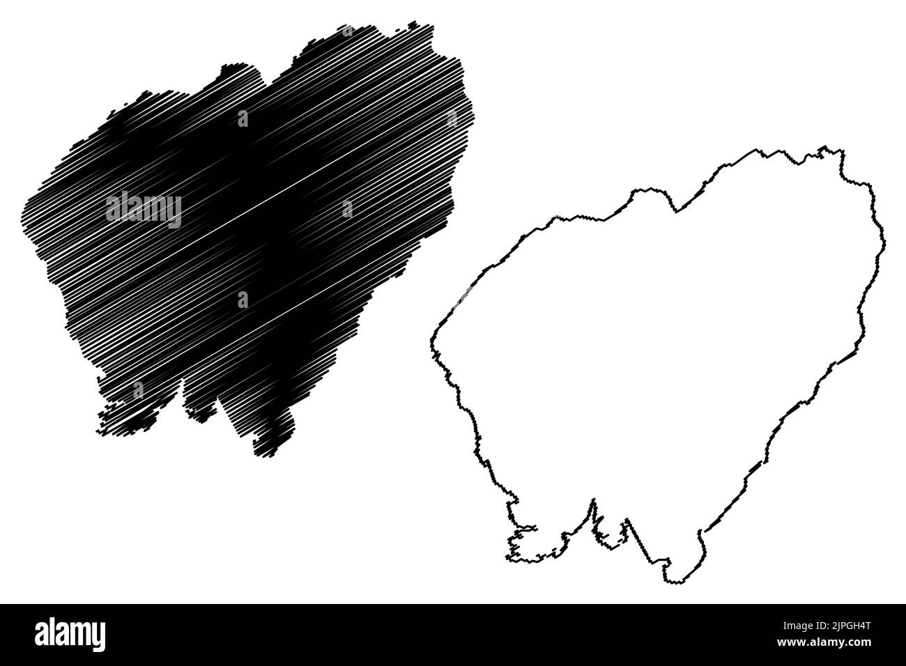 Calf of Man island (United Kingdom of Great Britain and Northern ...