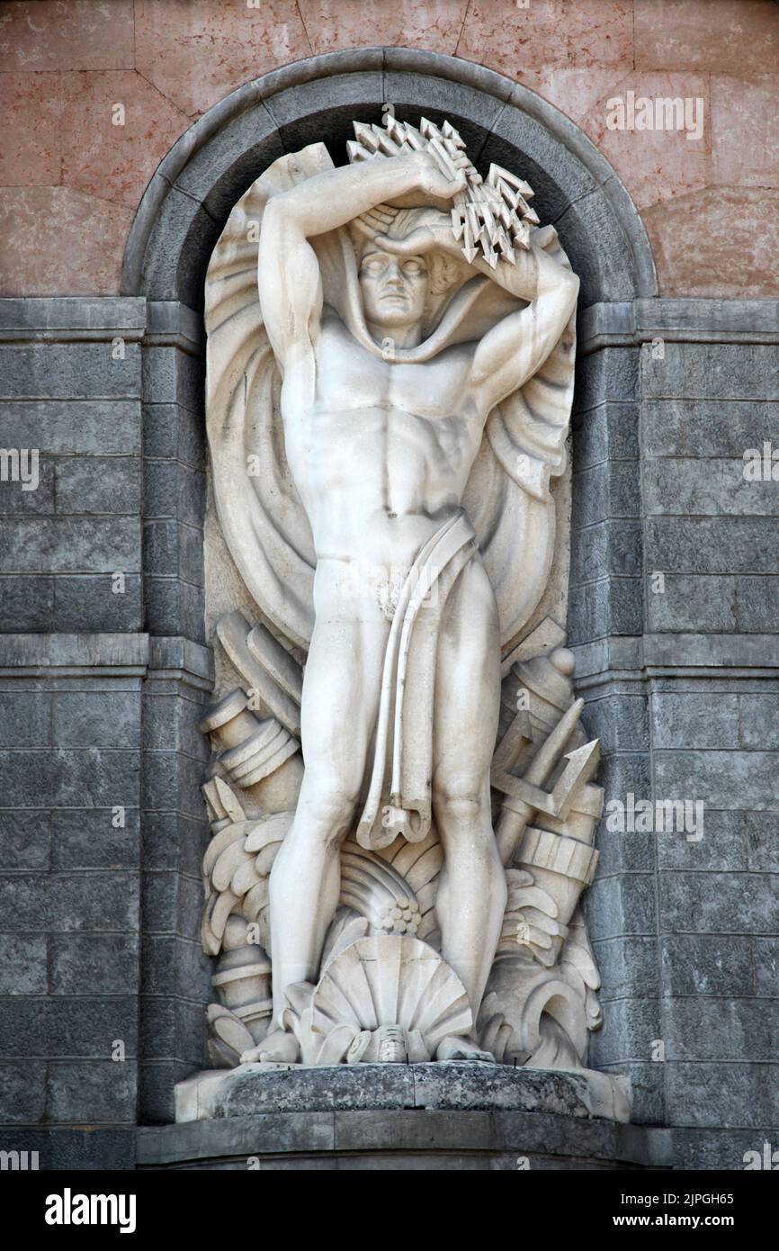 statue, mythology, zeus, statues, mythologies Stock Photo - Alamy