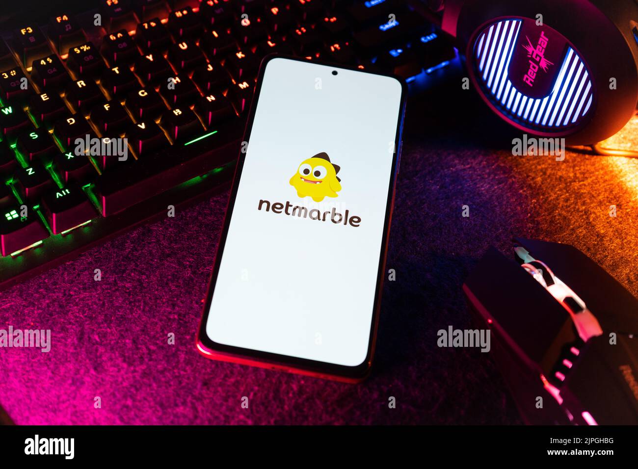 Netmarble logo hi-res stock photography and images - Alamy