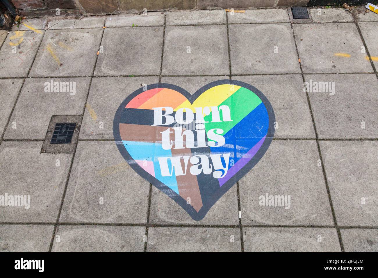 Darlington,UK. 18th August 2022. The town celebrated a Gay Pride ...