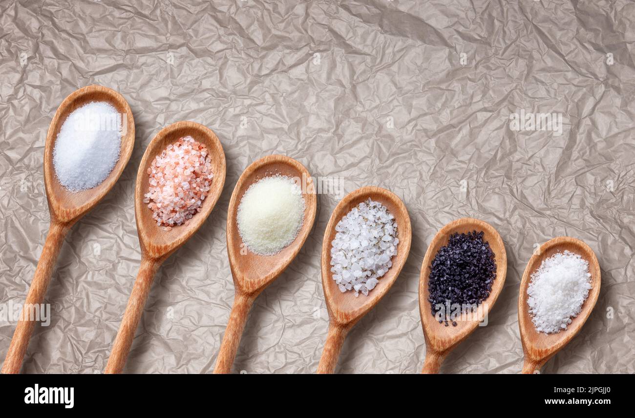 salt, salt locations, grobes salz, salts Stock Photo - Alamy