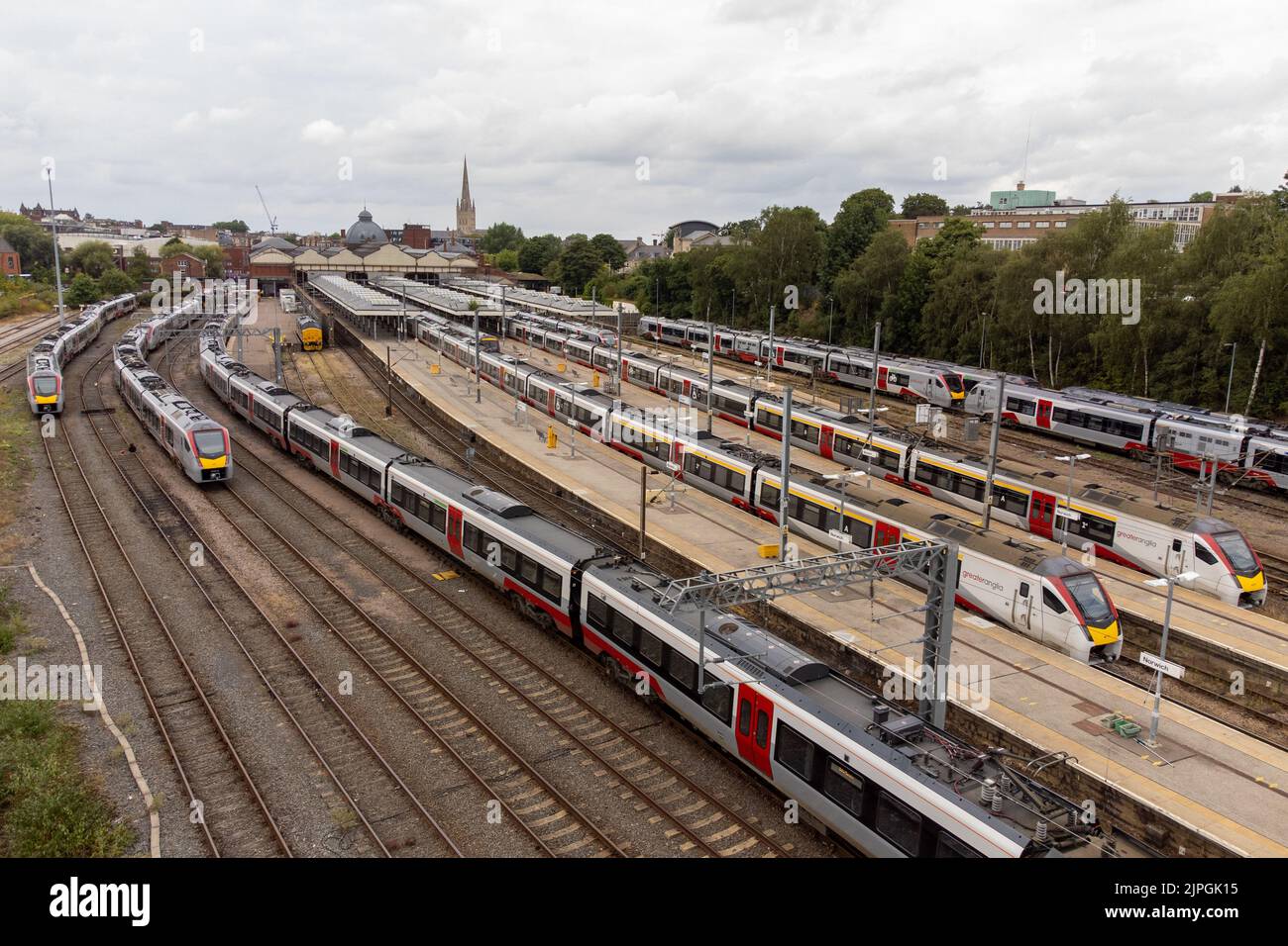 Rail strike norwich hi-res stock photography and images - Alamy