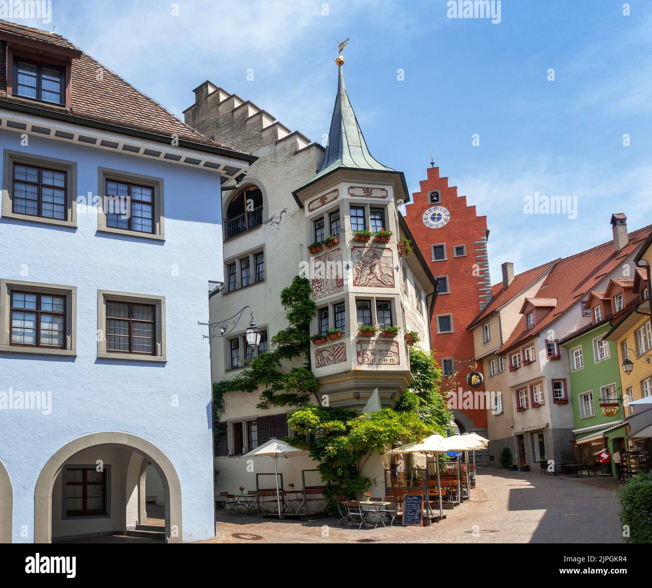 old town, meersburg, obertor, old towns, meersburgs, obertors Stock ...