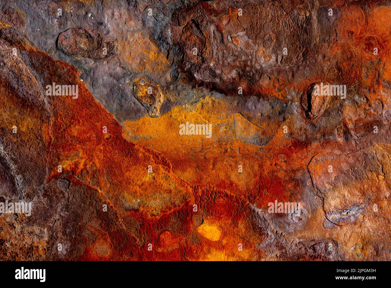 Red rust texture hi-res stock photography and images - Alamy