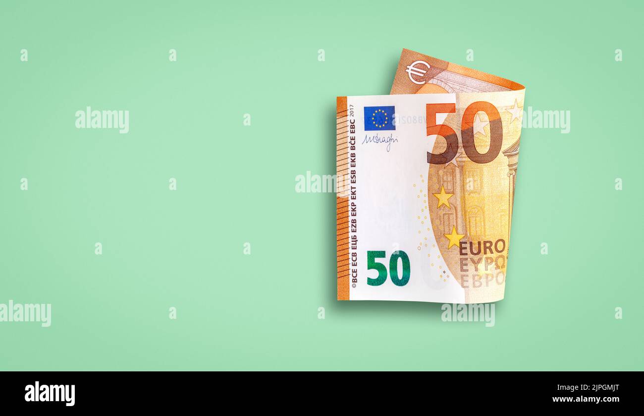euro, 50 euro, fifty euro Stock Photo - Alamy