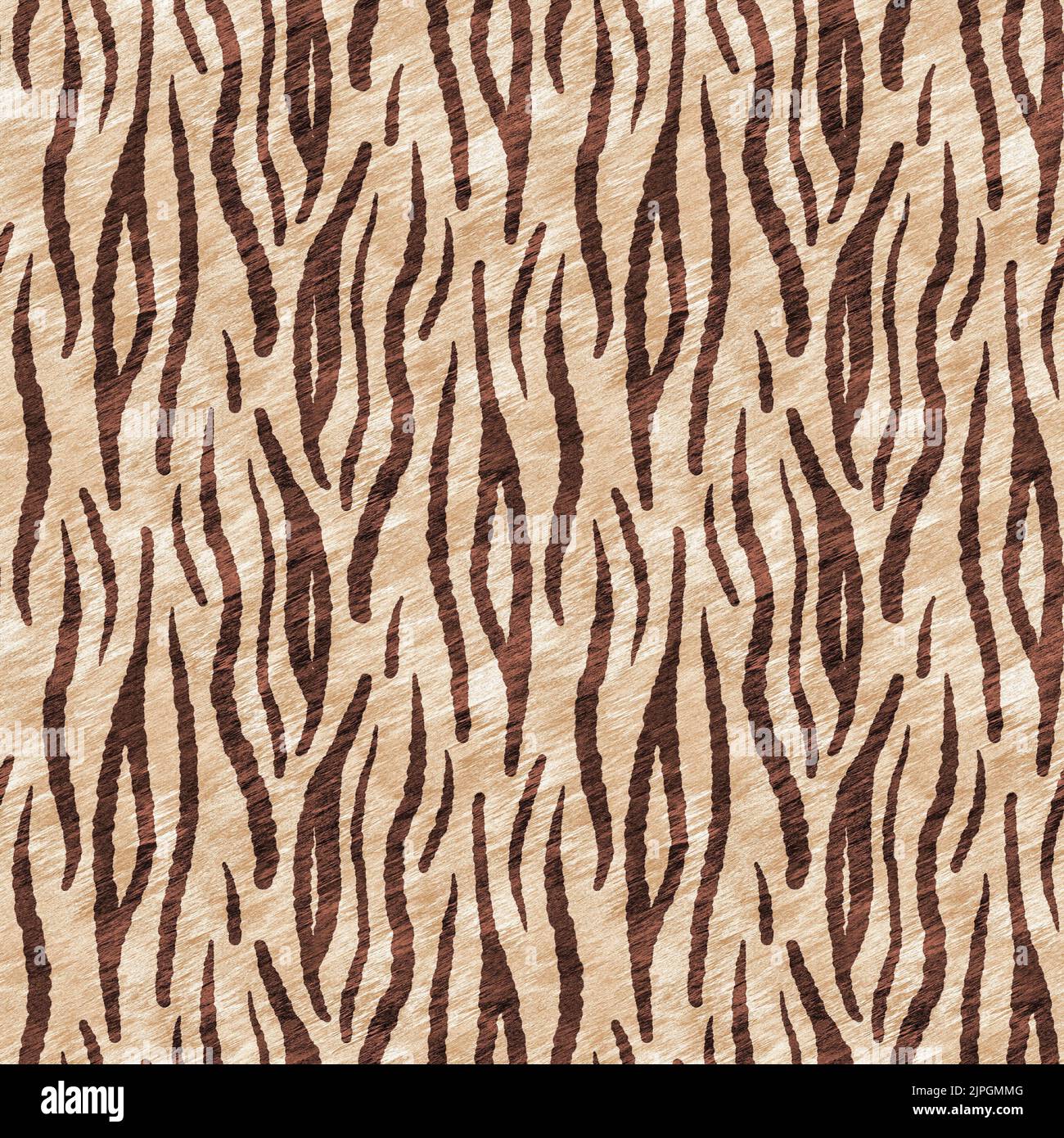 Cute safari tiger print fur wild animal pattern for babies room decor ...