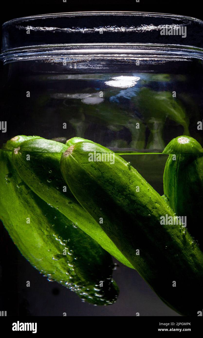 glass, cucumber, glass ware, shattered glass, cucumbers Stock Photo - Alamy