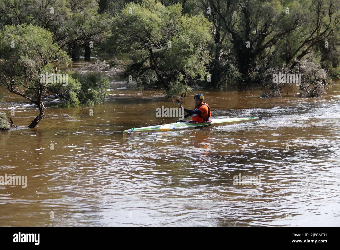 Paddle Competitors of the 2022 Avon Descent Boat Race from Northam to ...