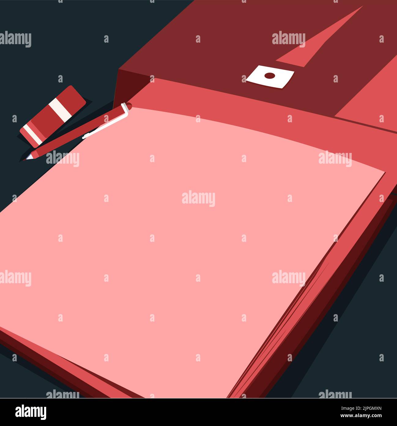 Important Message Written On Note On Desk With Pencil And Rubber ...