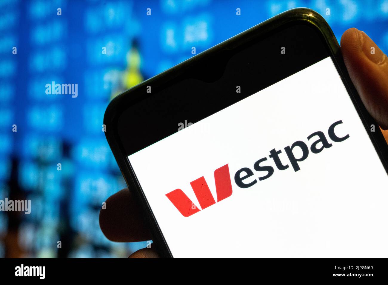Westpac logo hi-res stock photography and images - Alamy