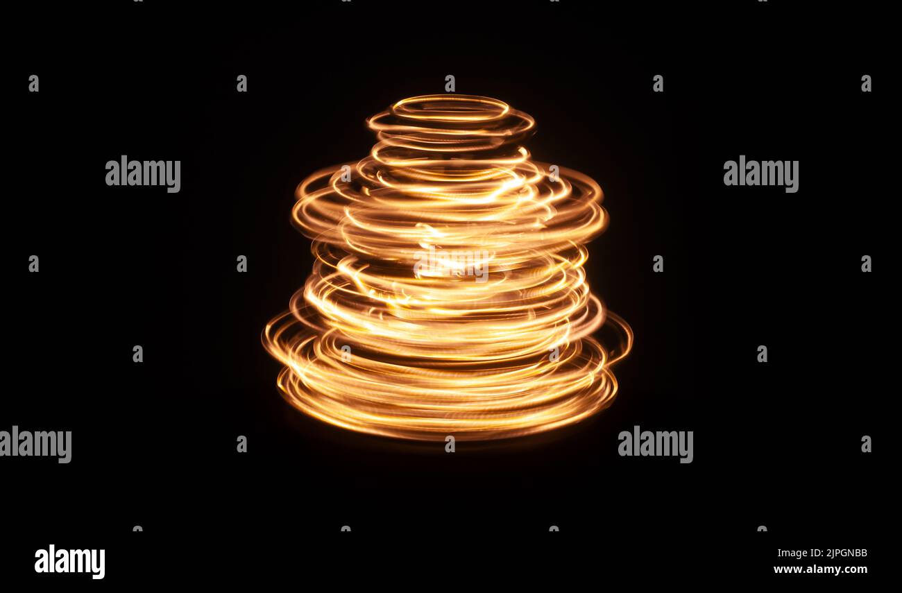 motion, circles, track lighting, motions, circle Stock Photo - Alamy