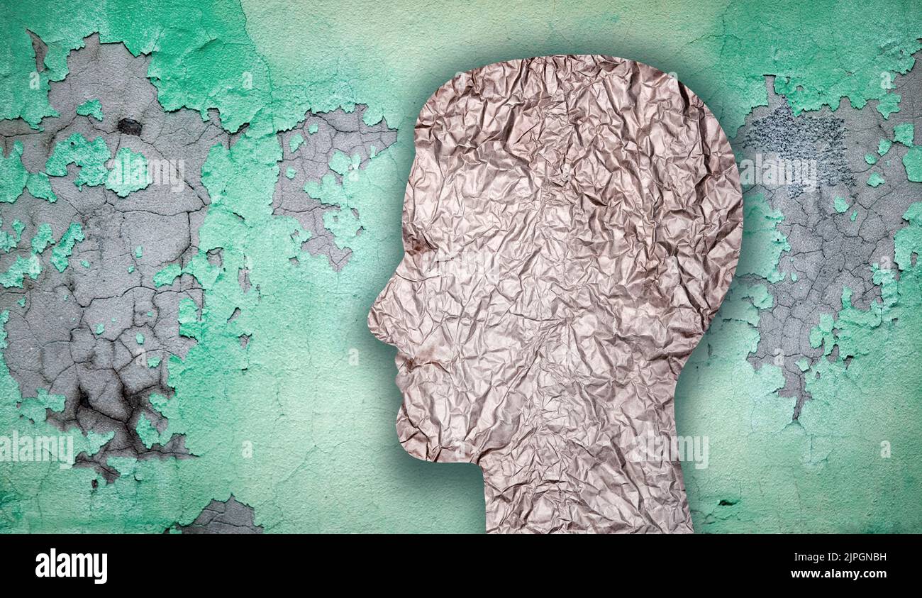 head, disease, dementia, heads, diseases, dementias Stock Photo - Alamy