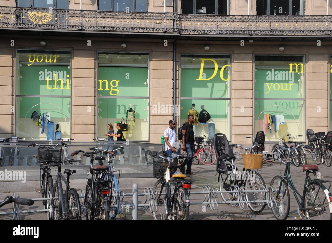 Copenhagen /Denmark/18 August 2022/ Magasin du nord shopping store on ...