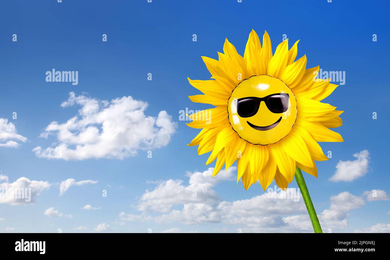 Balloons sky faces hi-res stock photography and images - Alamy