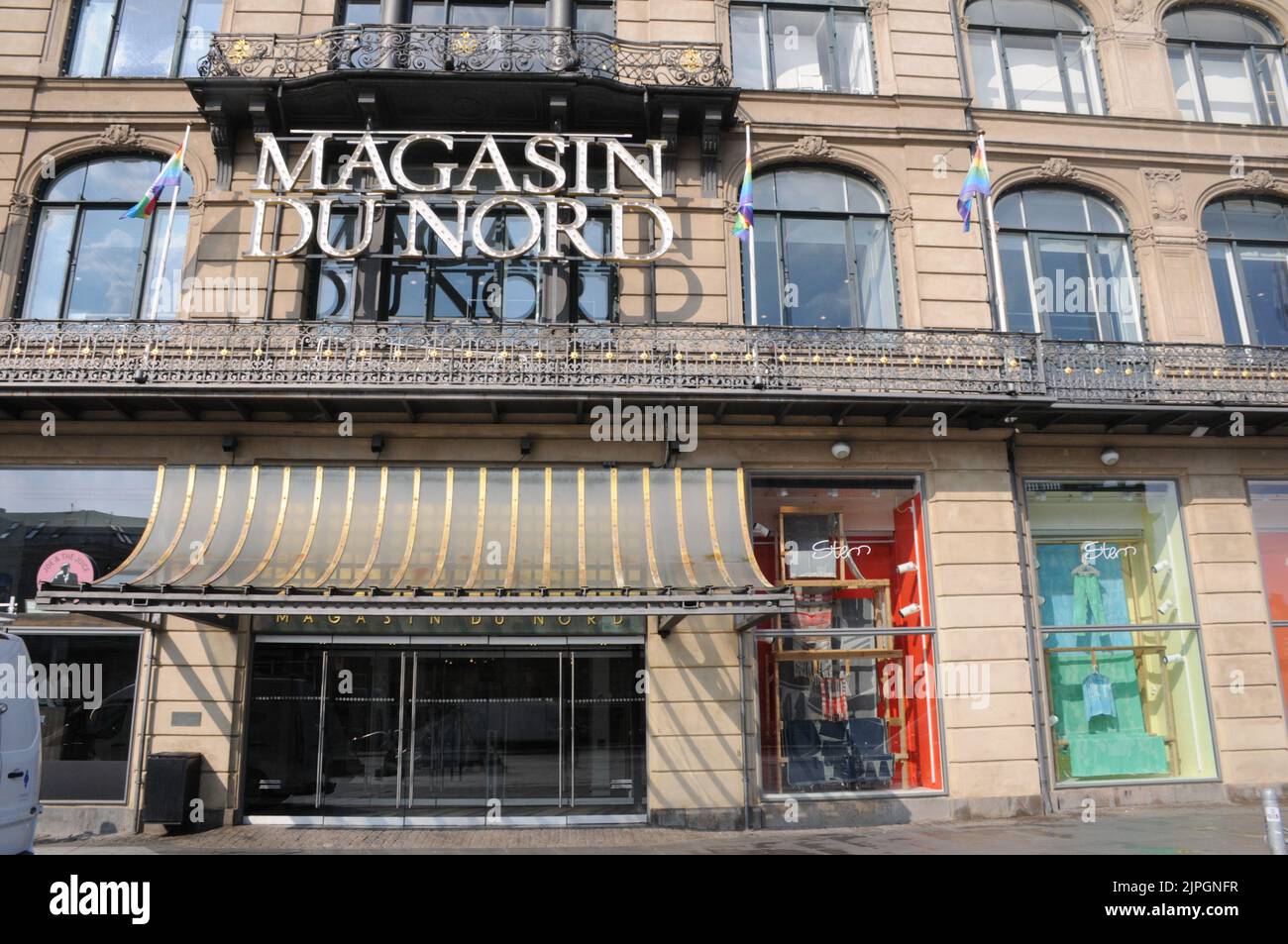 Copenhagen /Denmark/18 August 2022/ Magasin du nord shopping store on ...