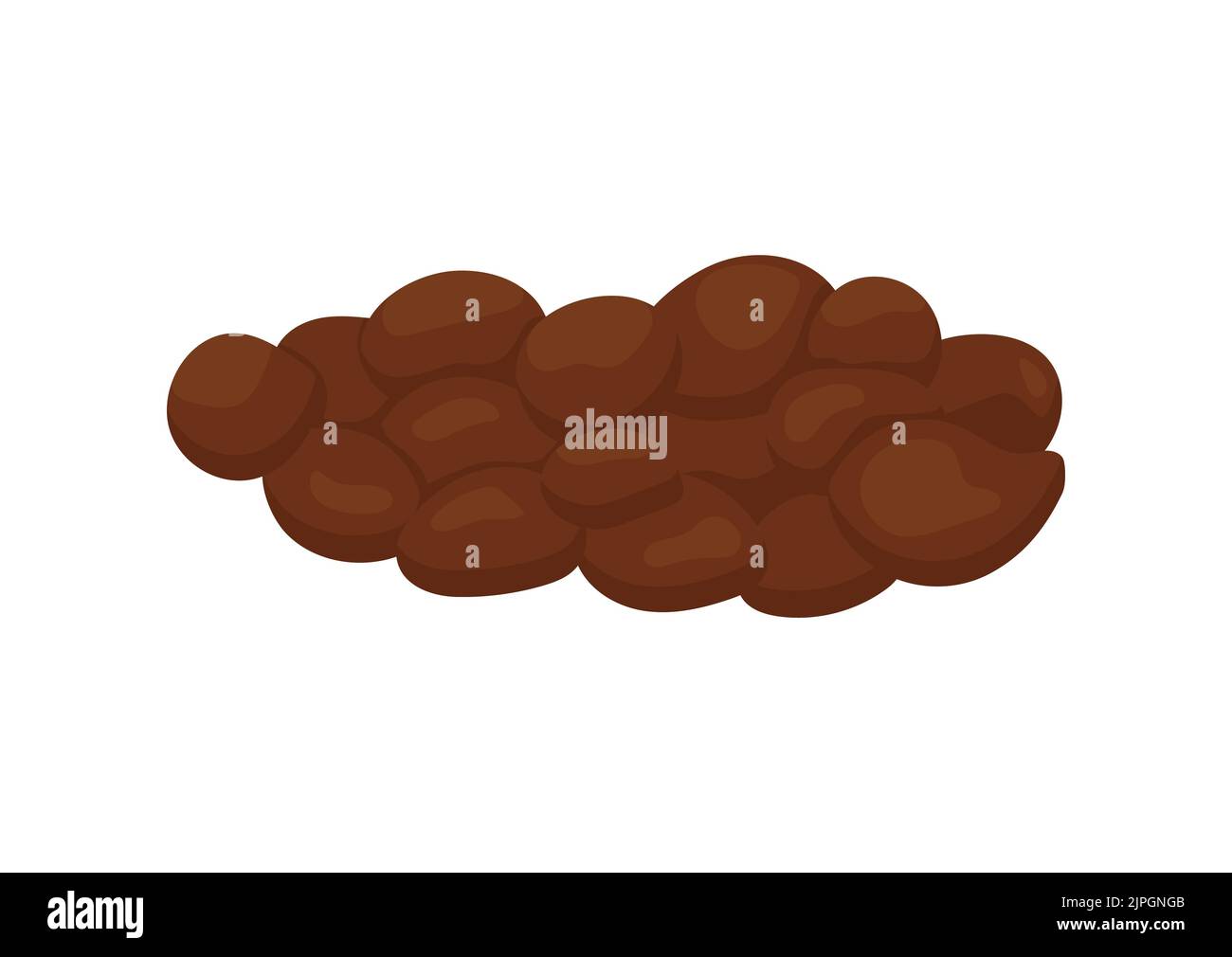 Poop excrement for bristol scale chart mild constipation Stock Vector ...