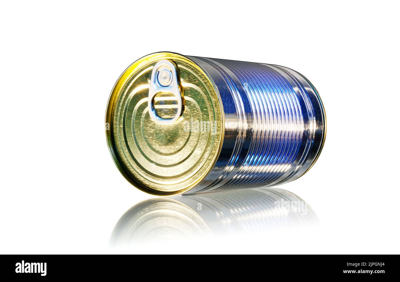 Tins cans canned Cut Out Stock Images & Pictures - Alamy