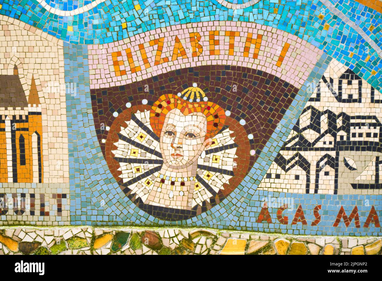 Queen elizabeth i portrait crown hi-res stock photography and images ...