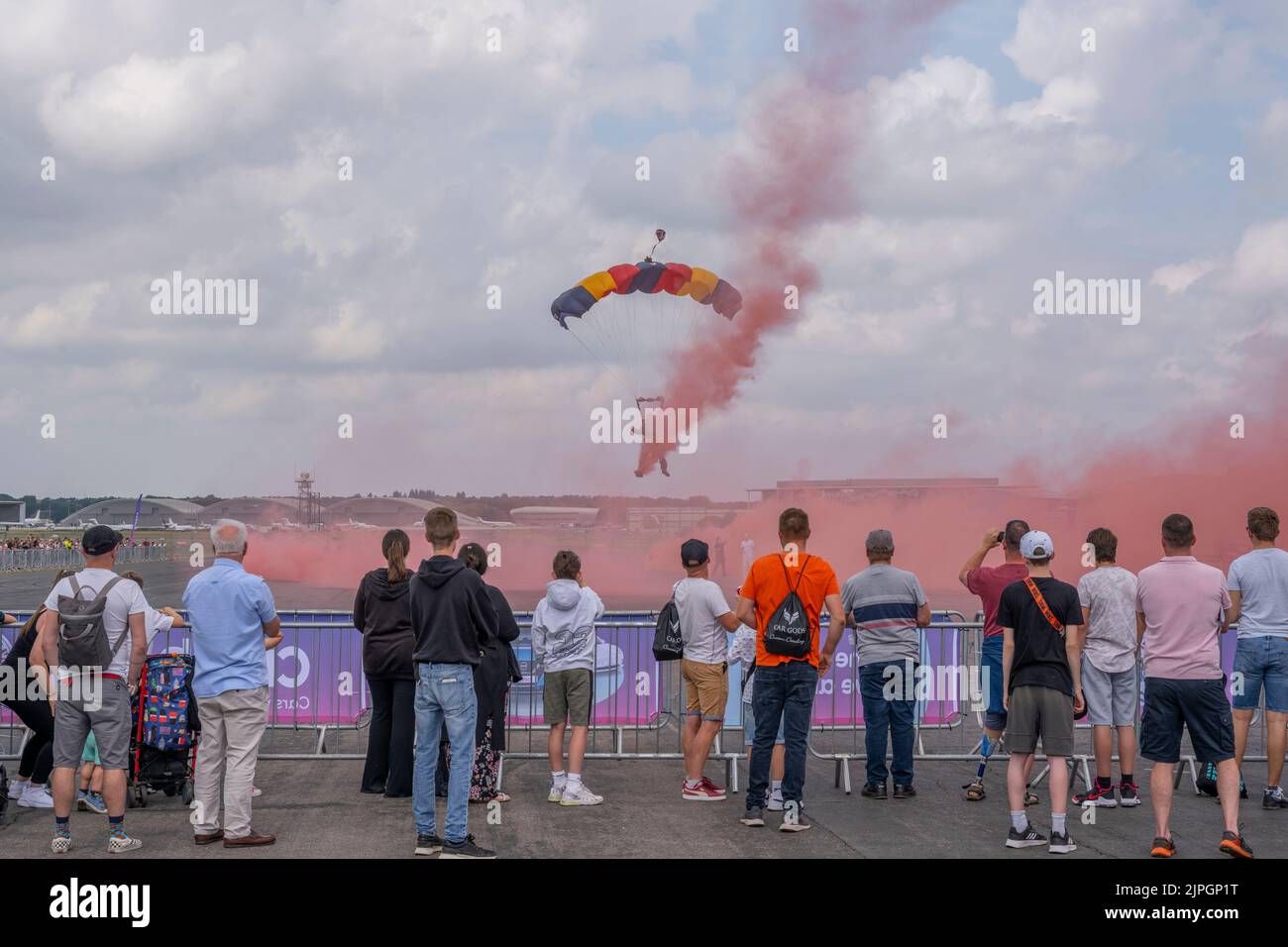 Farnborough International, Hampshire, UK. 18 August 2022. The British ...