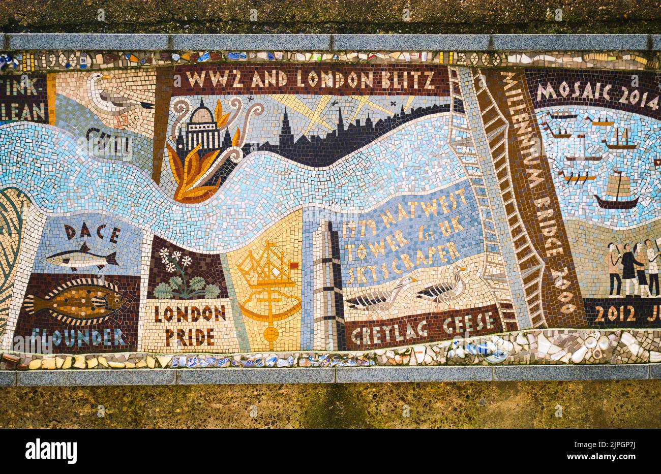 WW2 and London Blitz, London Pride, 1979 NatWest Tower, Millennium ...