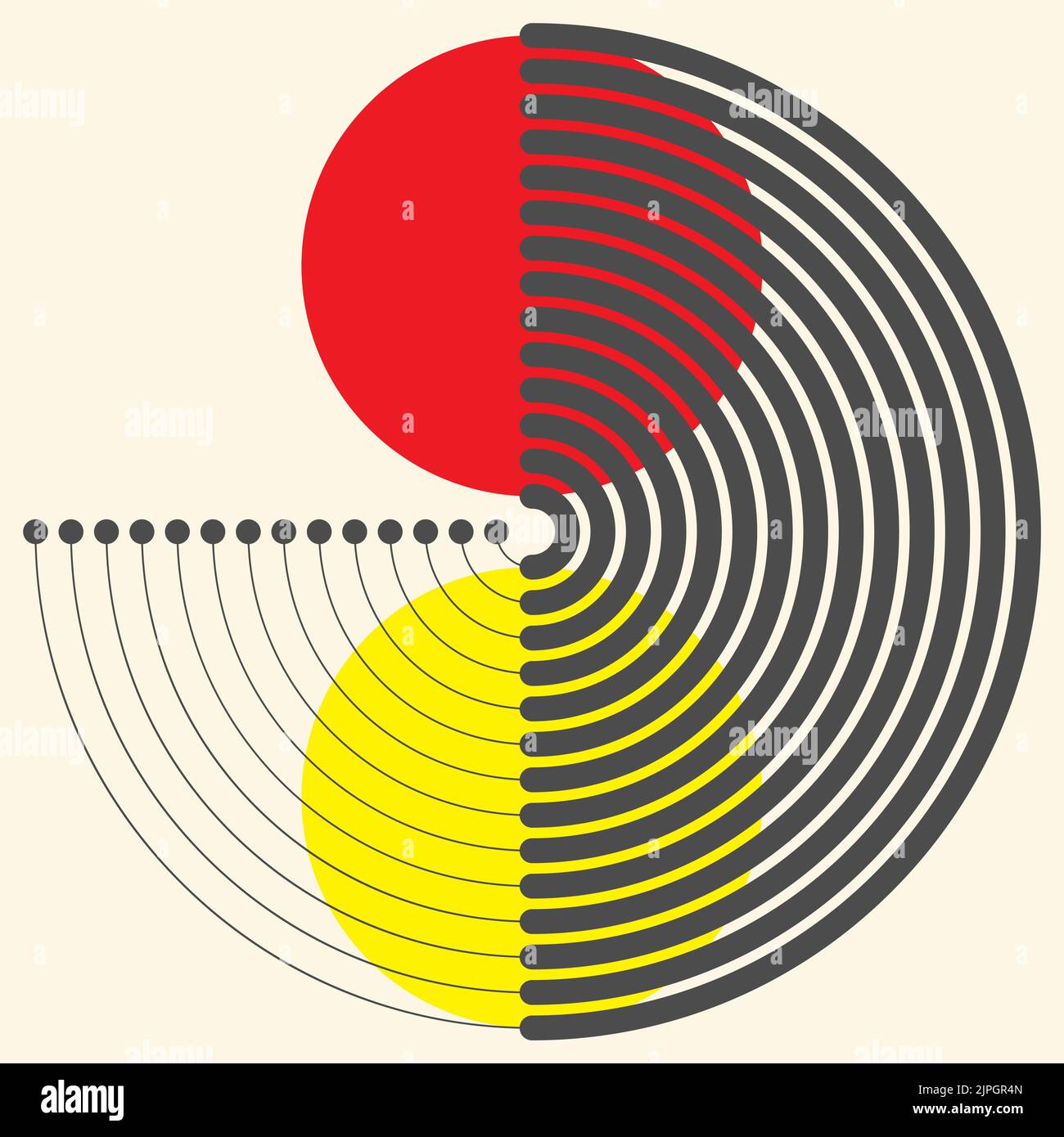 Modern Geometric Background. Vector Creative Logo. Modern Graphic ...