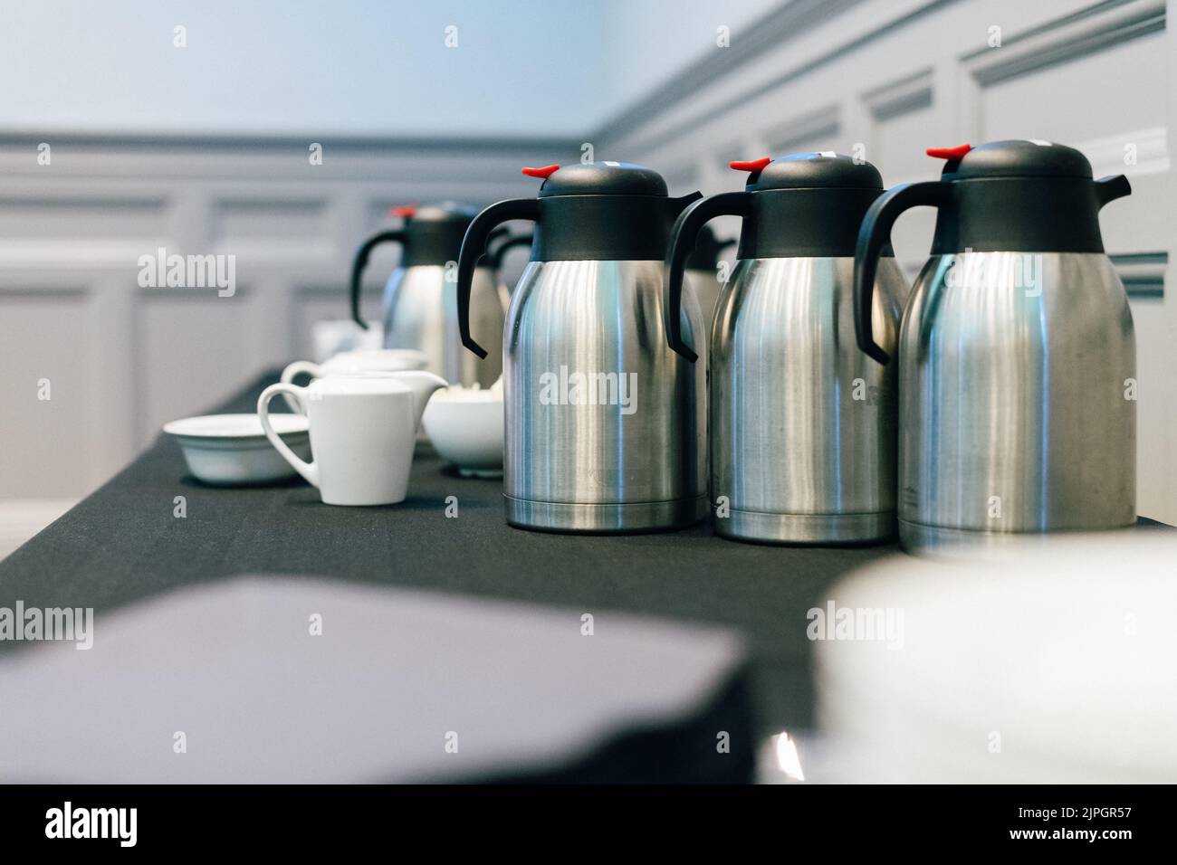 Tea coffee hotel room hi-res stock photography and images - Alamy