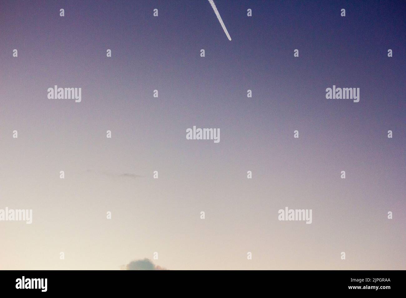 Morning Rocket Launch, August 4, 2022 Cape Canaveral, Florida Stock ...