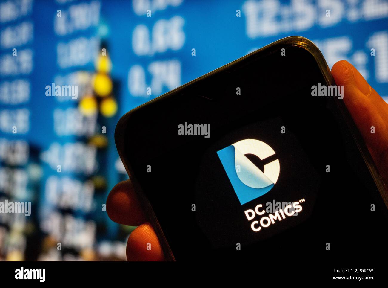 Dc logos hi-res stock photography and images - Alamy