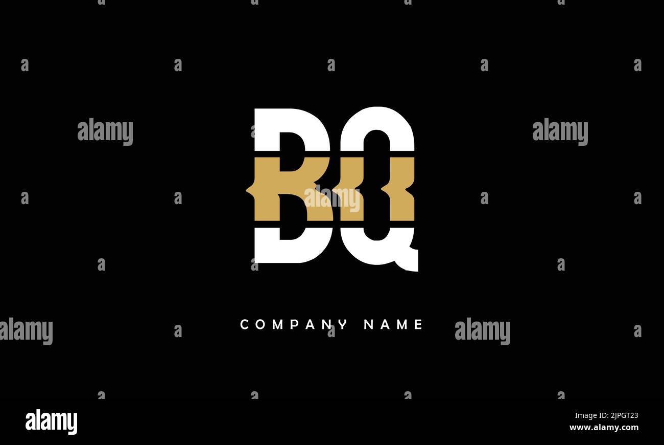 BQ, QB Abstract Letters Logo Monogram Stock Vector Image & Art - Alamy