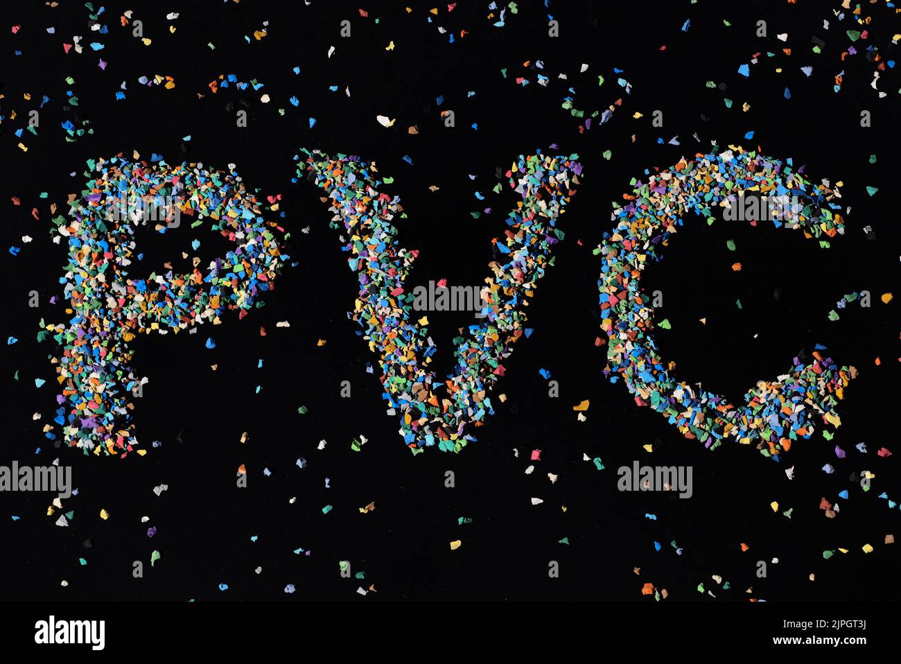 pvc, kunststoffpartikel, polyvinylchlorid, pvcs Stock Photo - Alamy