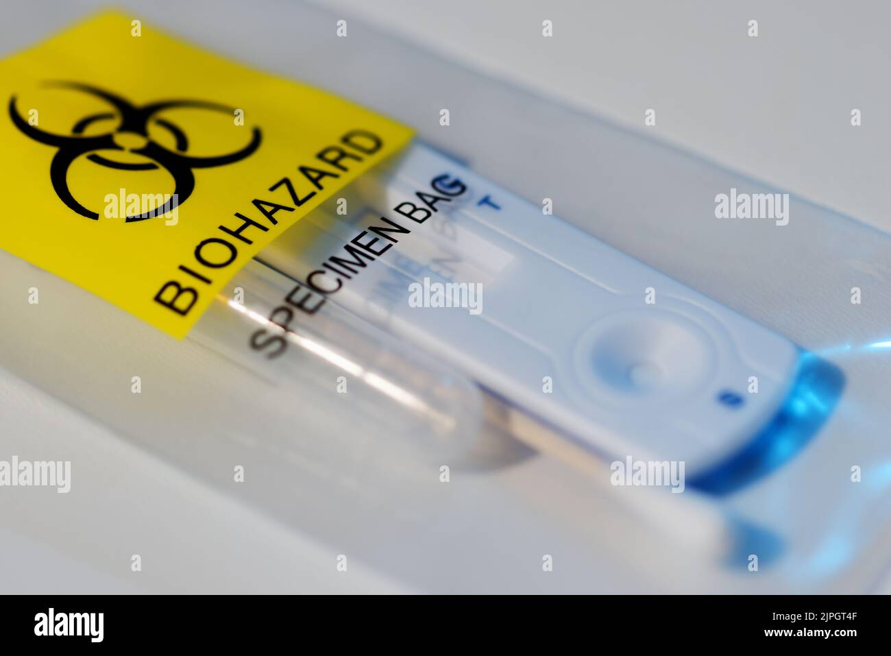 disposal, biohazard, schnelltest, disposals Stock Photo - Alamy