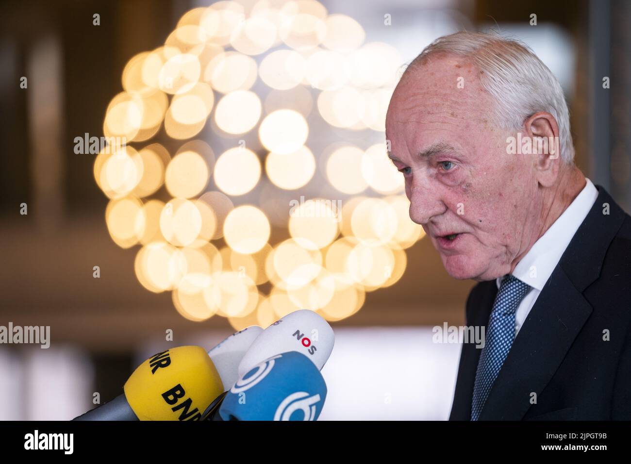 2022-08-18 14:15:00 ARNHEM - Mediator Johan Remkes after a consultation ...