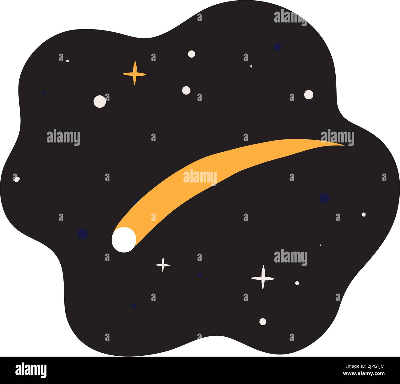 space shooting star Stock Vector Image & Art - Alamy