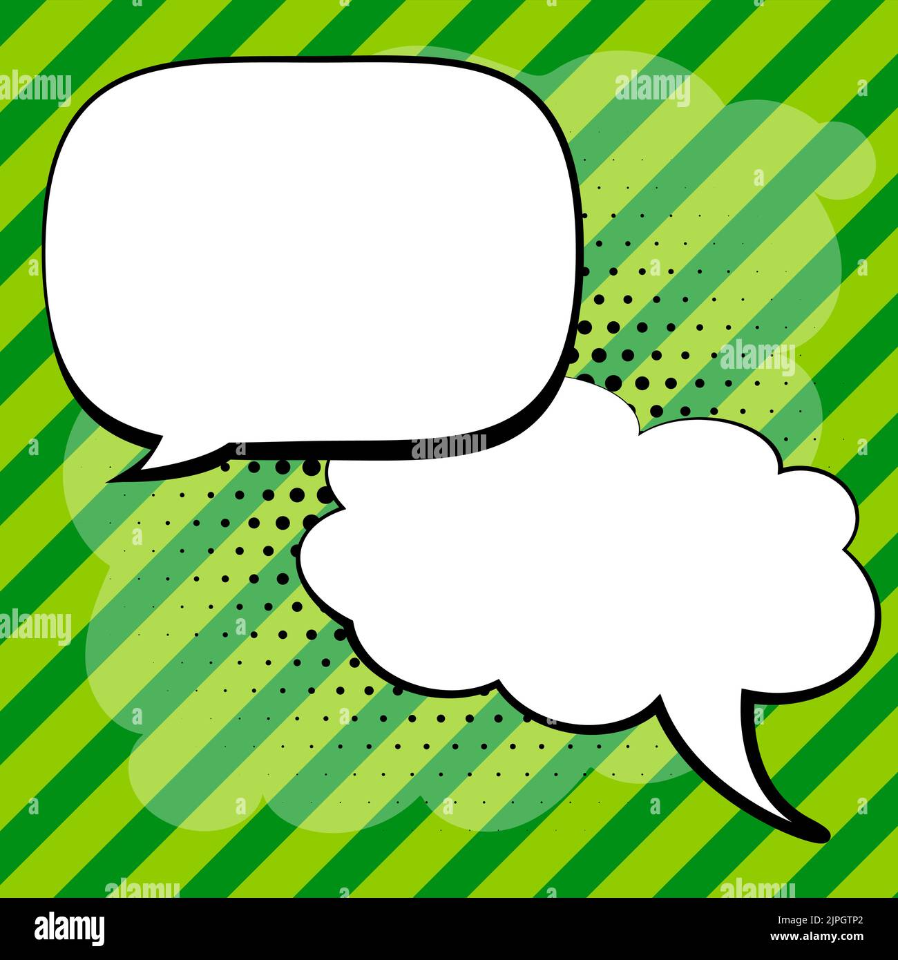 Kids talking green Stock Vector Images - Alamy