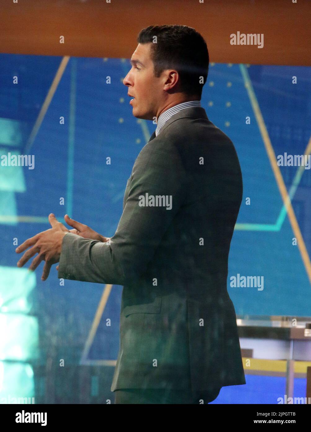 Celebrities At Good Morning America -PICTURED: WIll Reeve -LOCATION ...