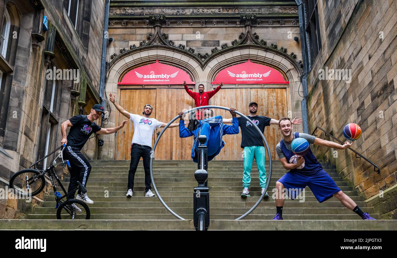 Edinburgh, Scotland, UK, 18th August 2022. Edinburgh Festival fringe ...