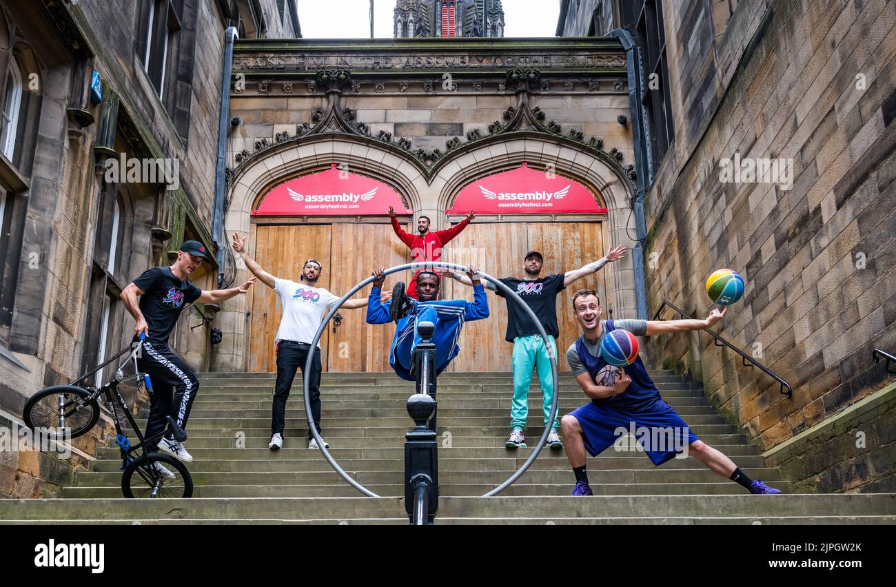 Edinburgh, Scotland, UK, 18th August 2022. Edinburgh Festival fringe ...